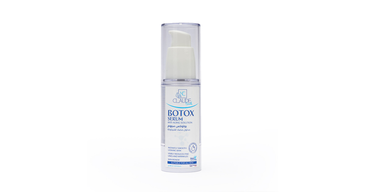 Sérum Botox - Natural Beauty Products | Naturally Claude | Naturally Claude